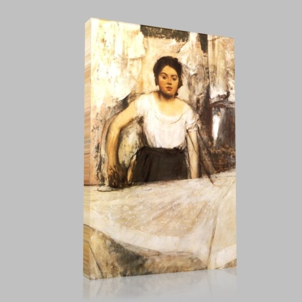 Edgar Degas-La Repasseuse (2) Tablo | Kanvas Poster - Türkiye'nin ...
